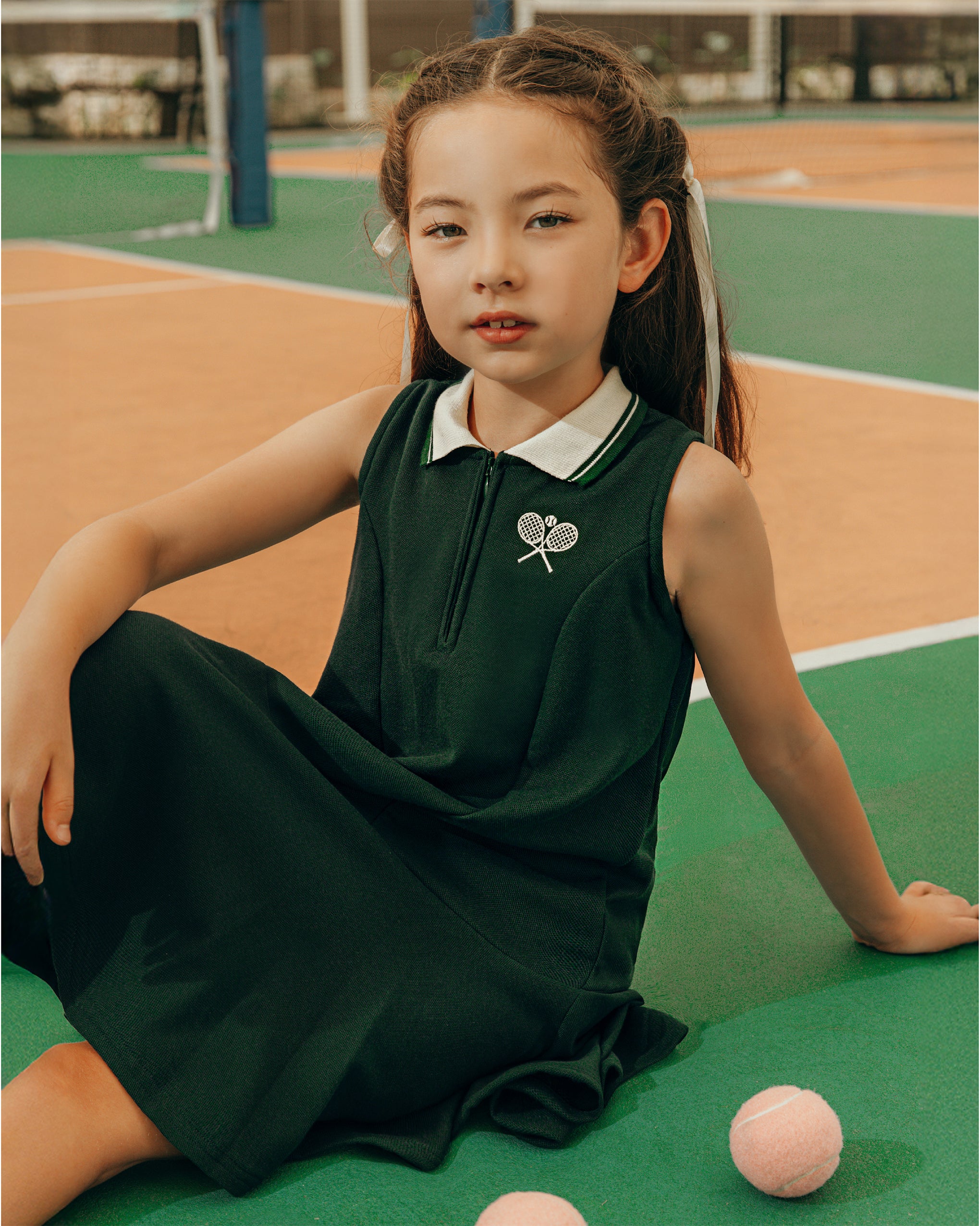 Watson Dress in Green – Poppuri